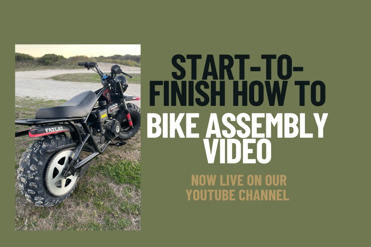 Mini bike off road, motor bikes with fat wheels – FatCat Bikes