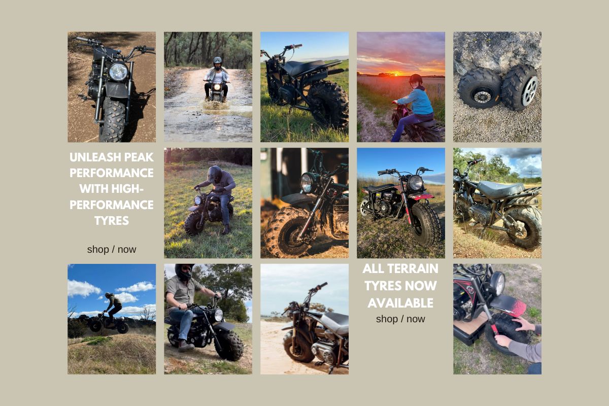 Mini bike off road, motor bikes with fat wheels – FatCat Bikes