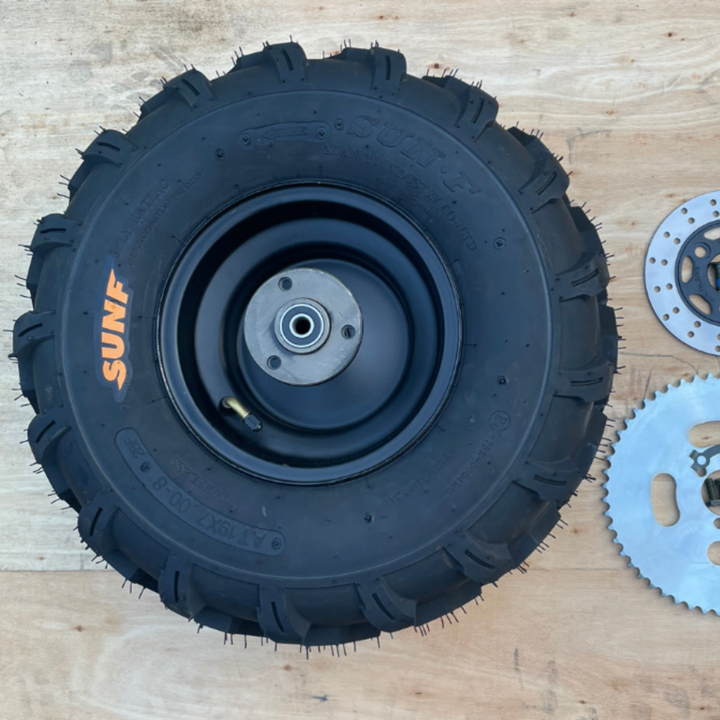 Complete Rear Wheel Assembly – FatCat Bikes