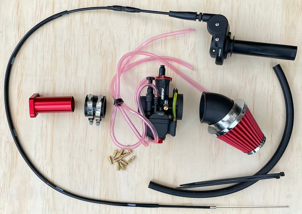 Nibbi Carburetor Complete Kit – FatCat Bikes